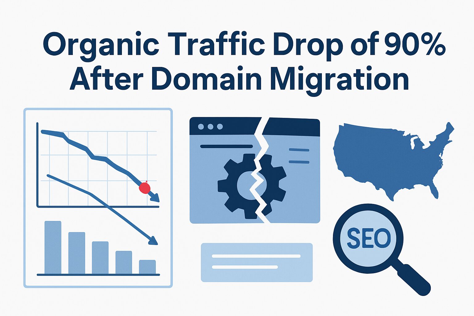 Organic Traffic Drop After Domain Migration | SEO Audit USA